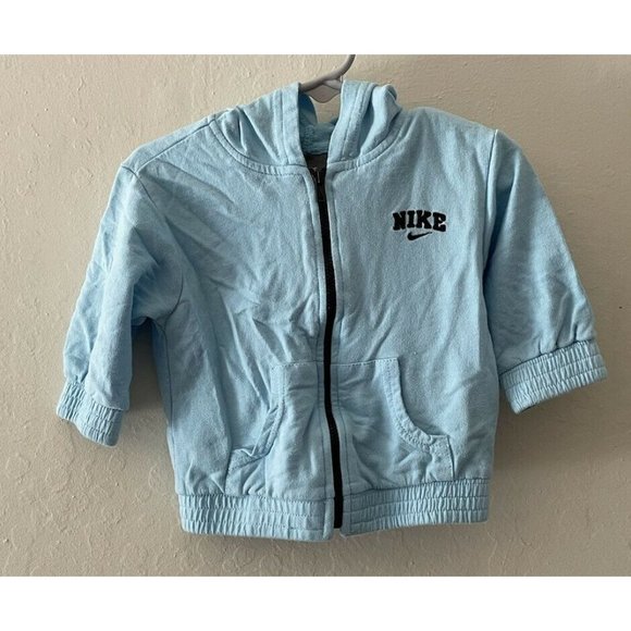 Nike | Jackets & Coats | Nike Baby 2 Months Light Blue Track Jacket ...